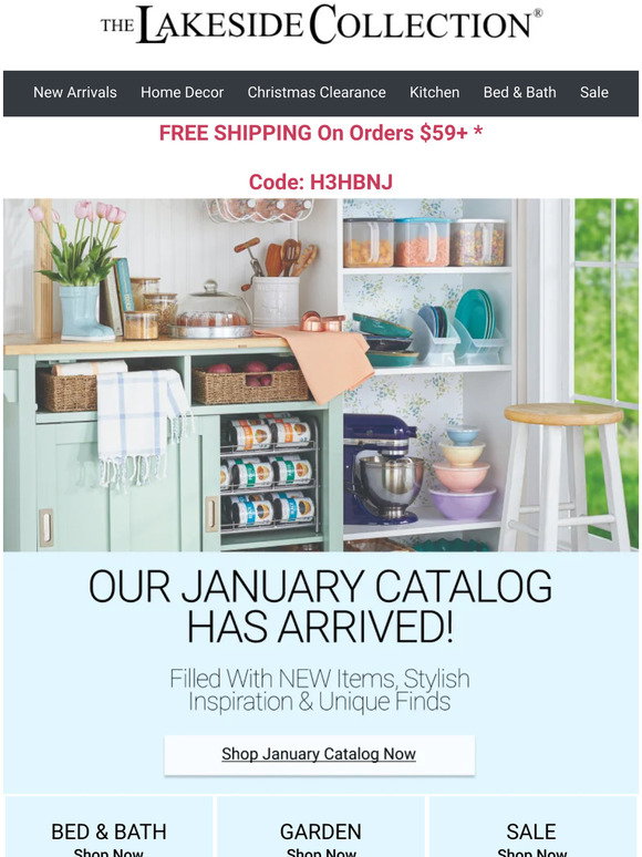 Lakeside Collection: Inspo Alert: New Home Decor Items Just Added | Milled