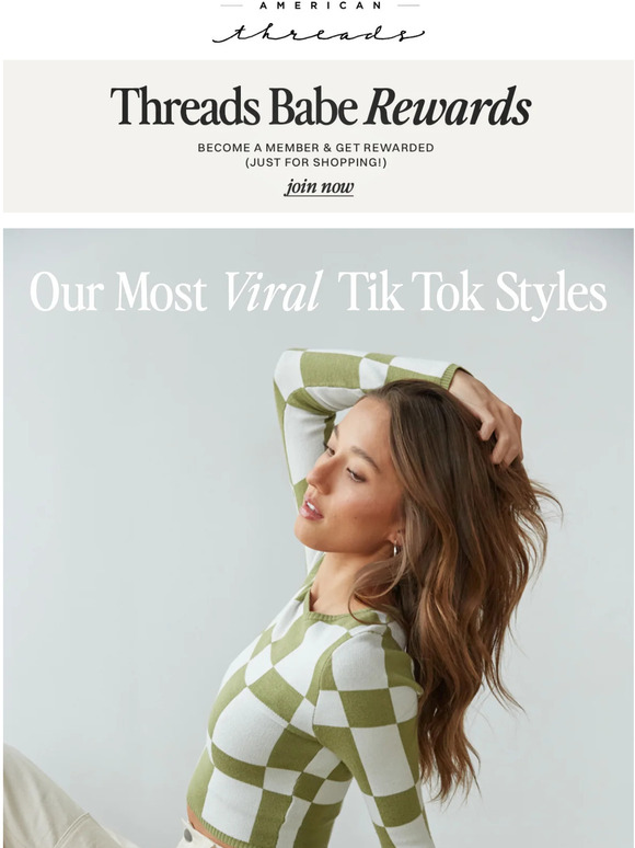 American Threads: Our Most Viral Tik Tok Styles🤳🔥 | Milled