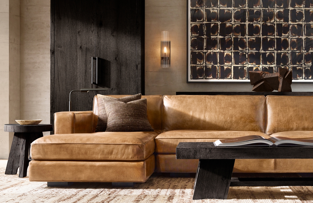 Restoration Hardware: The Perfectly Proportioned Maddox Sofa. Designed ...