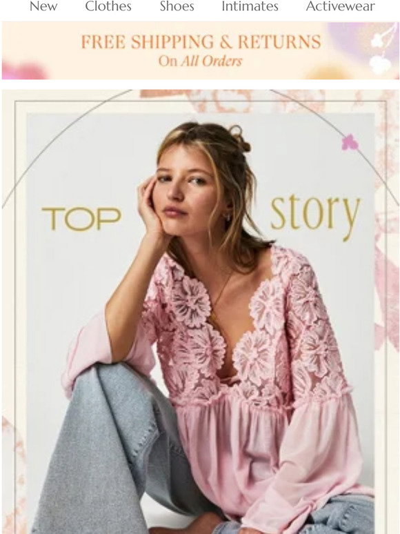 Free People: Tees, tanks, + need-now tops! | Milled