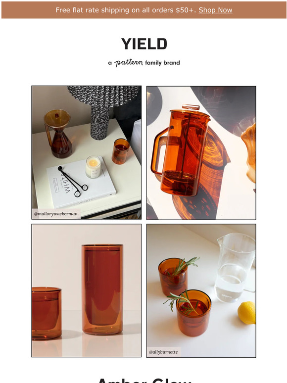 YIELD: Meet the Amber Collection | Milled