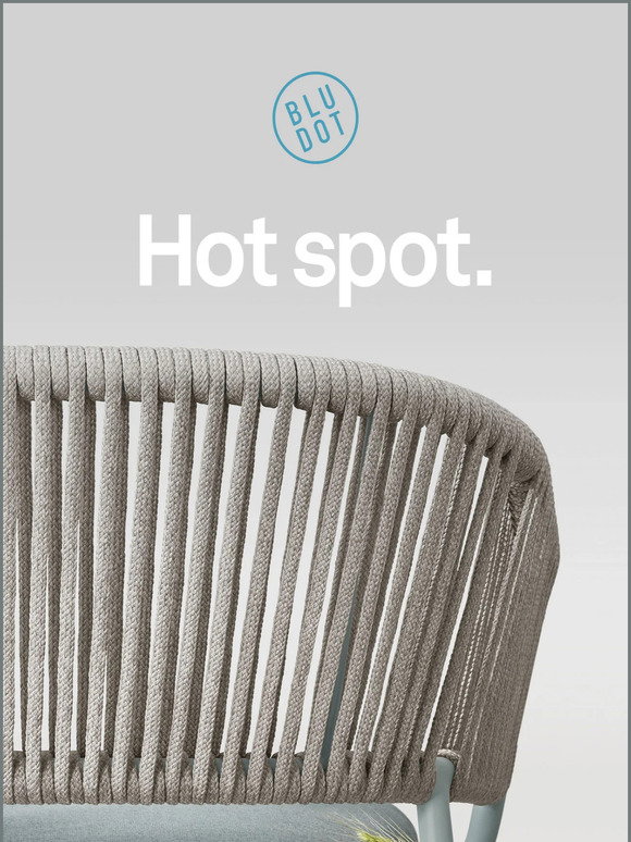 Blu Dot: Mate Outdoor Collection. | Milled