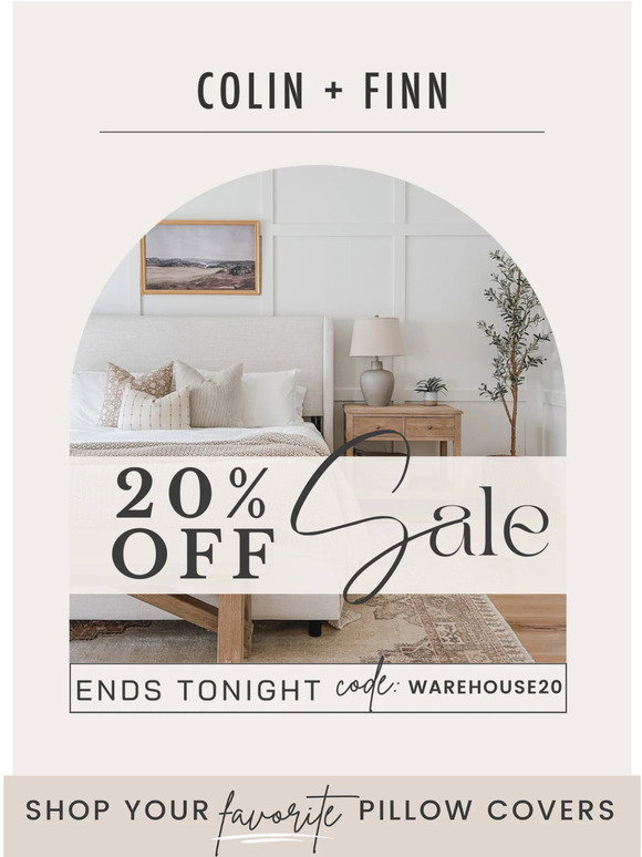 Colin and Finn: Final Hours for 20% OFF... | Milled