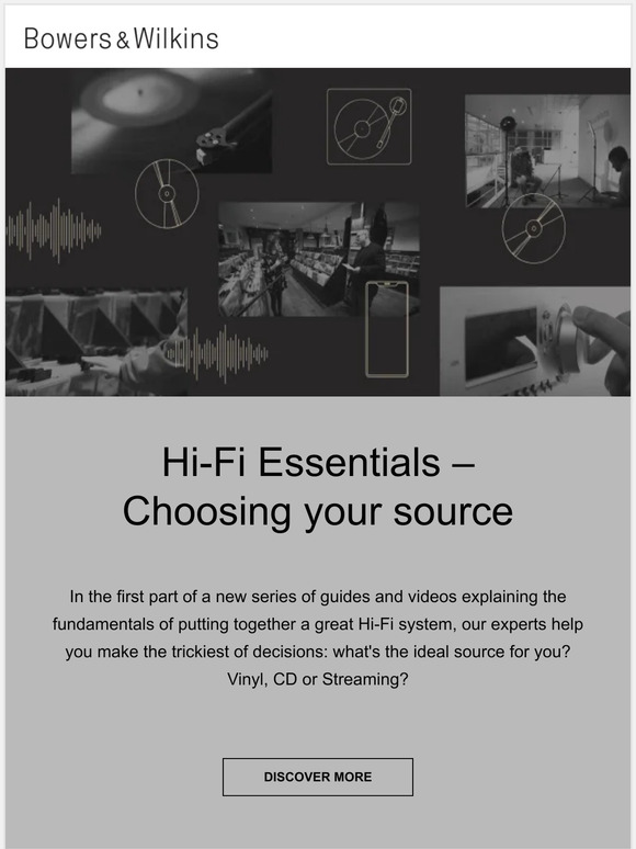 Bowers & Wilkins: Select the perfect source | Milled