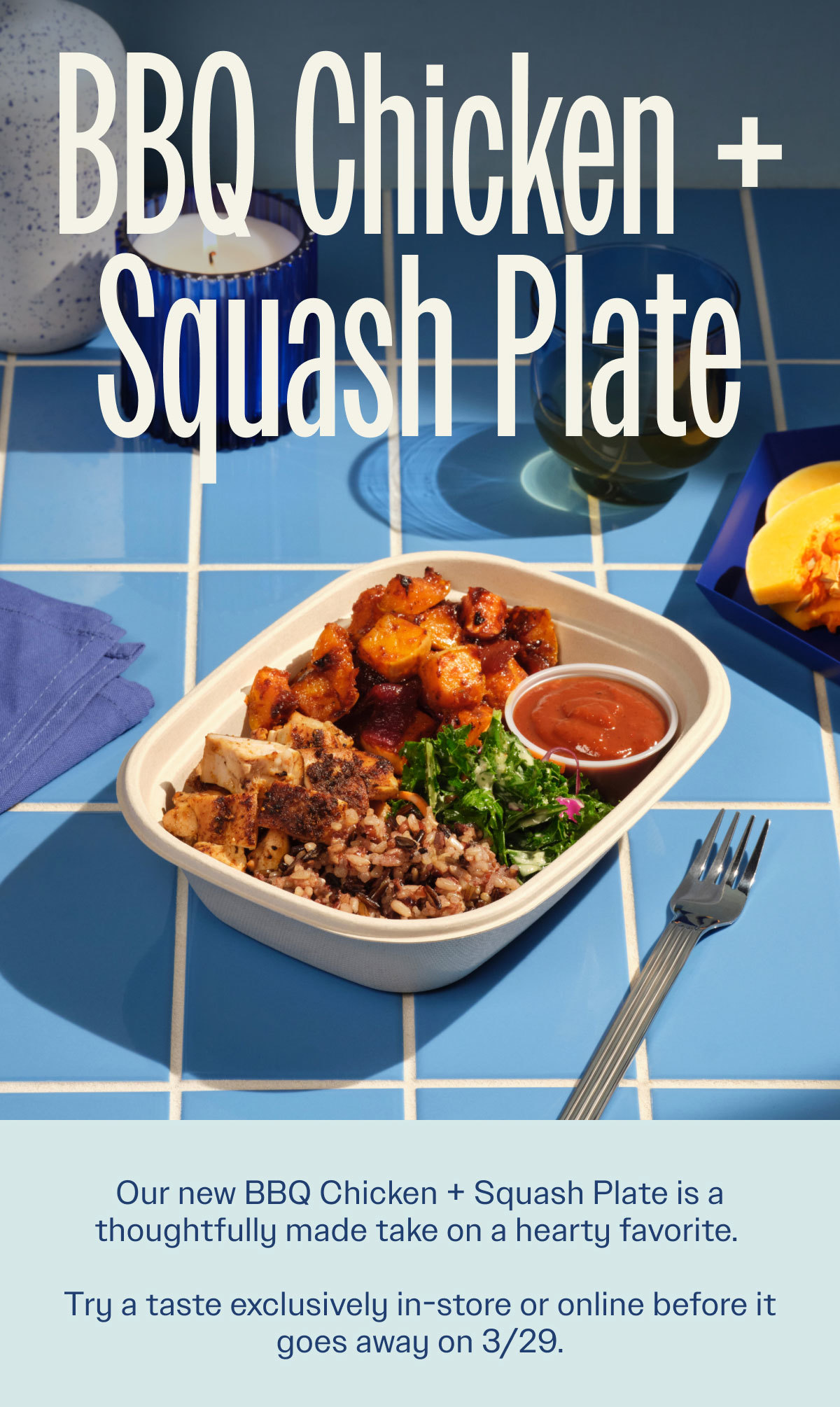 sweetgreen: New BBQ Chicken + Squash Plate | Milled