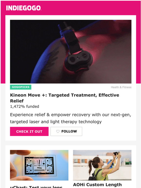 Indiegogo: Use this red light therapy device to help your body heal ...