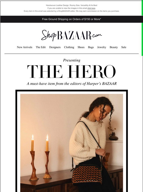Harper's Bazaar: The Hero: Meet Your New Favorite Bembien Bag | Milled