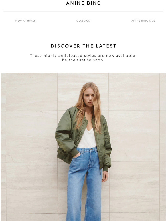 ANINE BING: Early Access to New Layers, Denim + Jewelry | Milled ANINE BING: Early Access to New Layers, Denim + Jewelry | Milled