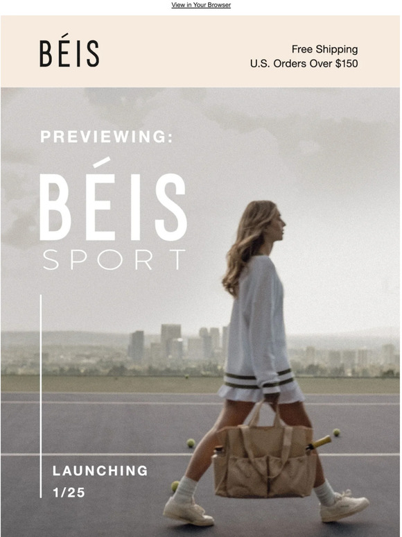 Beis: Preview Our New Collection Of All-Stars | Milled