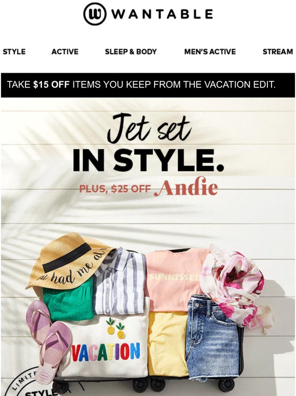 Wantable: take $15 OFF your Vacation box 🌴☀️ | Milled