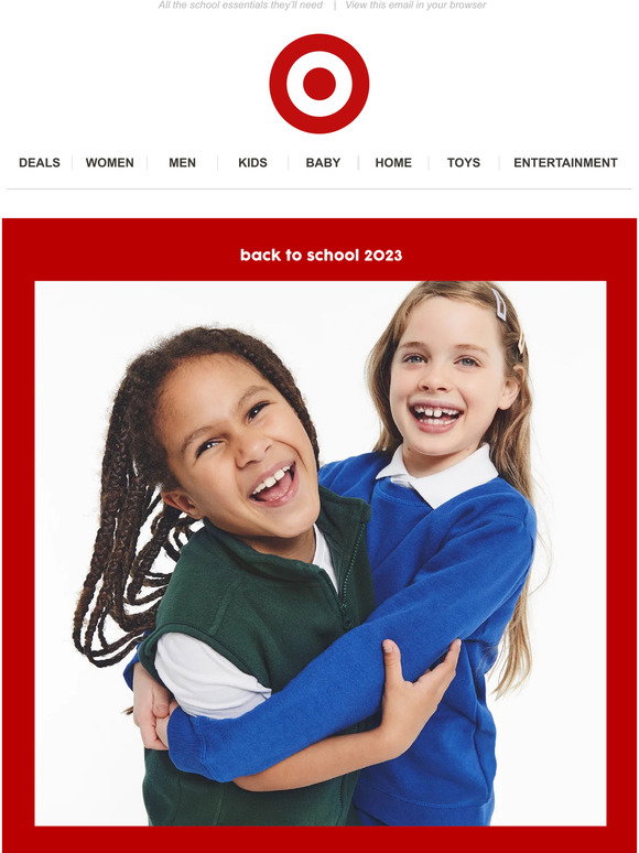 Target: Your back-to-school one-stop shop | Milled