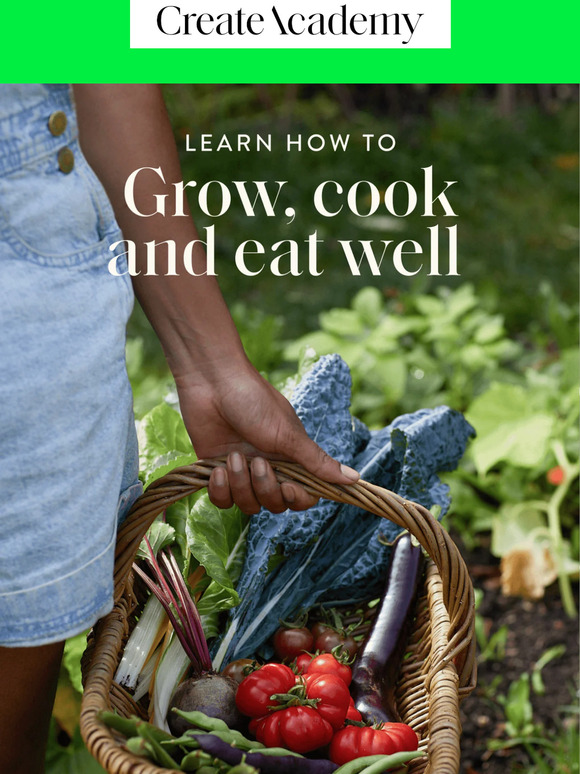 Create Academy: Grow, Cook and Eat Well 🥬 | Milled