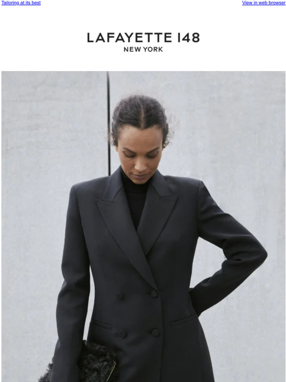 Lafayette 148 New York: Own an Icon: The L148 Suit | Milled