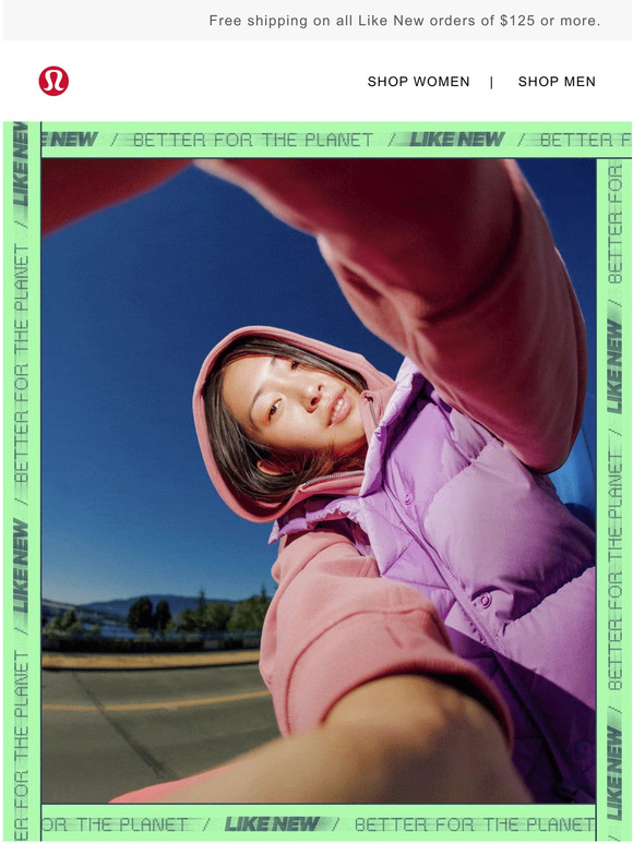 lululemon: Second hand means planet-first | Milled