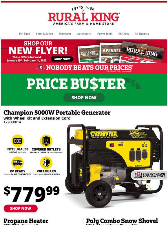 Rural King.com: Old Man Winter Is Pulling Into The Station - Let's Prep ...