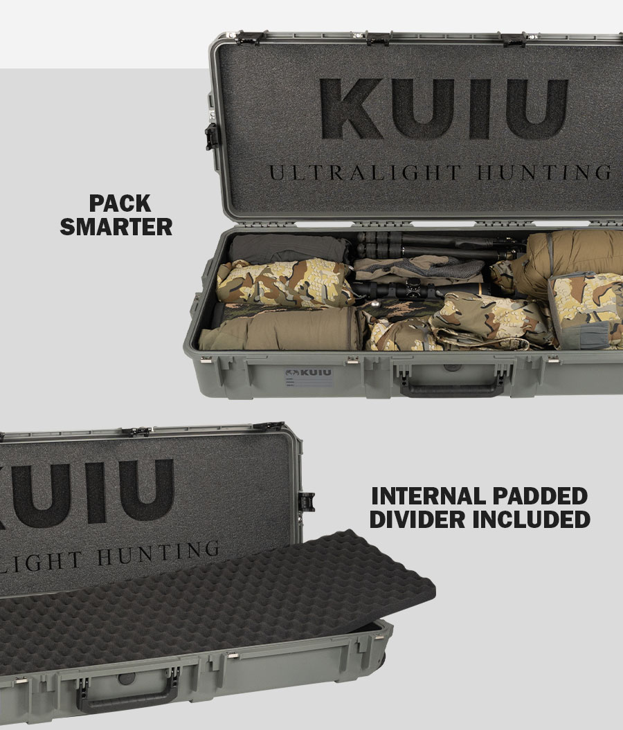 KUIU: All New Hard Cases for Bow or Rifle | Milled