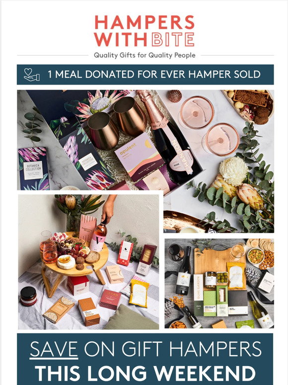 Hampers with Bite: Open for major SAVINGS! 🤑 | Milled