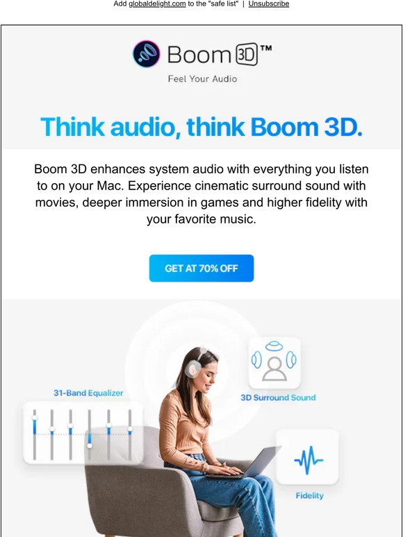 Global Delight: Get Boom 3D for macOS at 70% off | Experience immersive ...