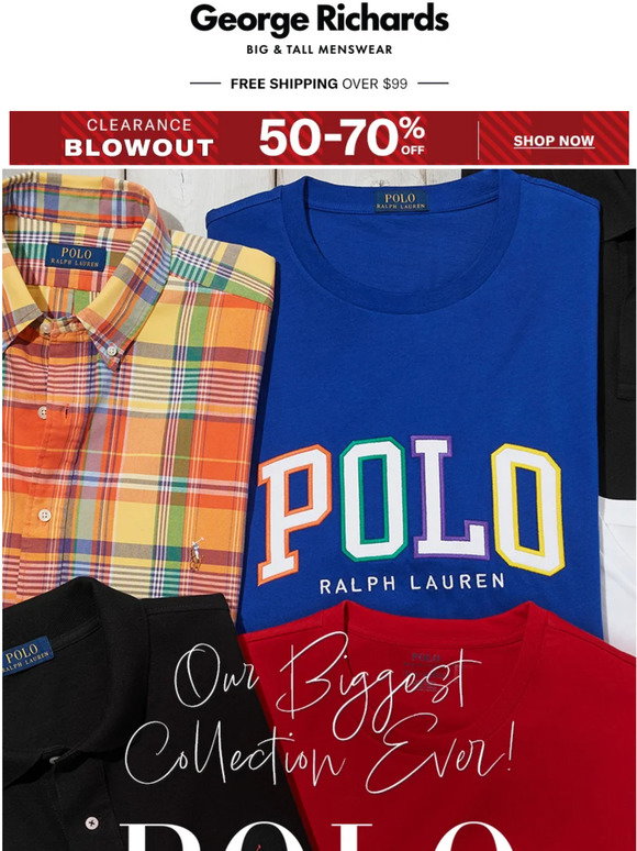 George Richards: Our Biggest Collection From Polo Ralph Lauren | Milled