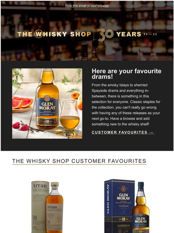 The Whisky Shop: Here are your favourite drams at The Whisky Shop 🥃 ...