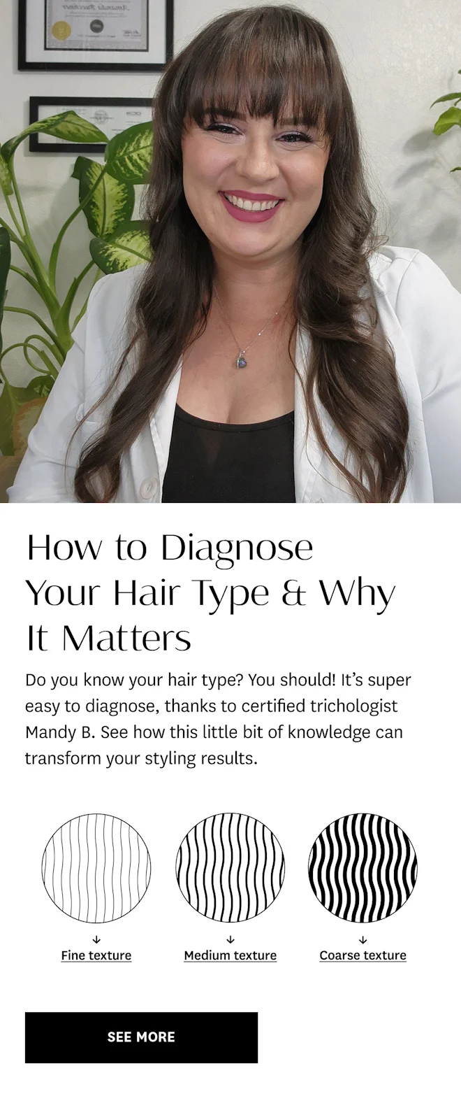 T3: Find your hair type in 1 step. | Milled