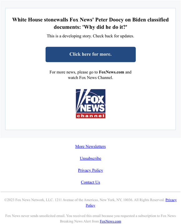 Fox News: White House stonewalls Fox News' Peter Doocy on Biden ...