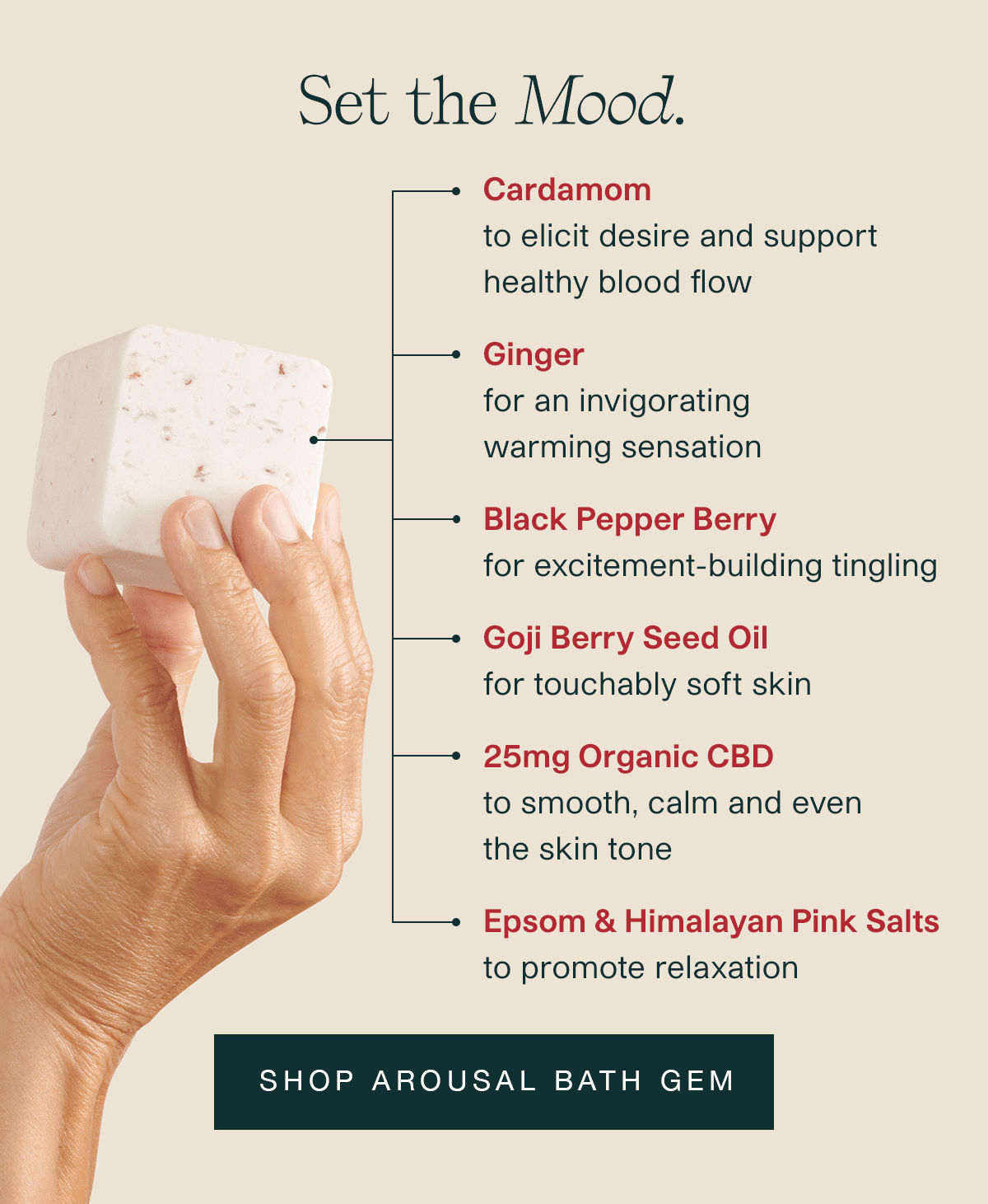 Prima: ♥️ NEW! Introducing the Arousal Bath Gem 🔥 | Milled