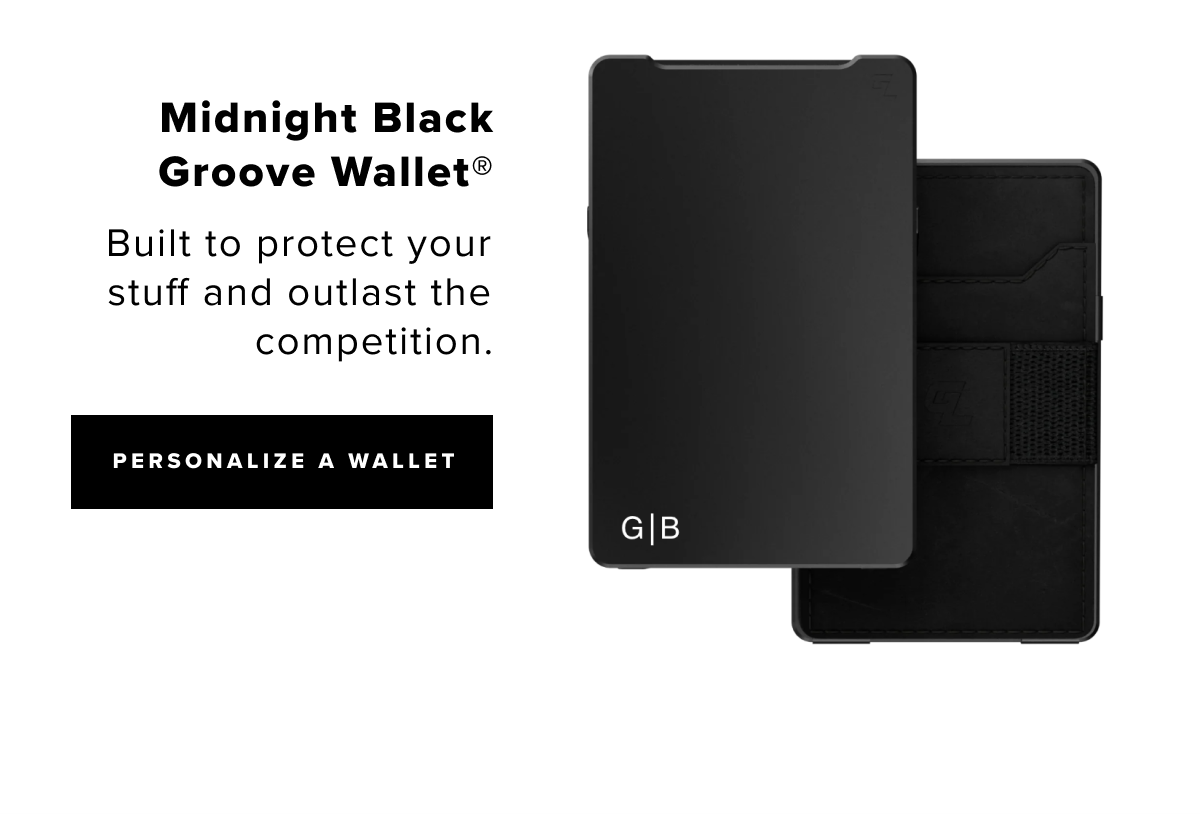 Groove Life: Personalize Your Groove Belt & Wallet! | Milled