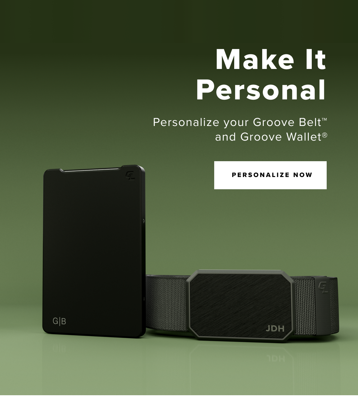 Groove Life: Personalize Your Groove Belt & Wallet! | Milled