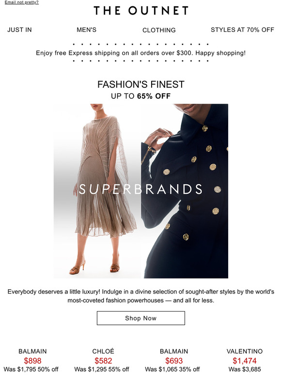 The Outnet: Discover Fashion's Finest designers now | Milled