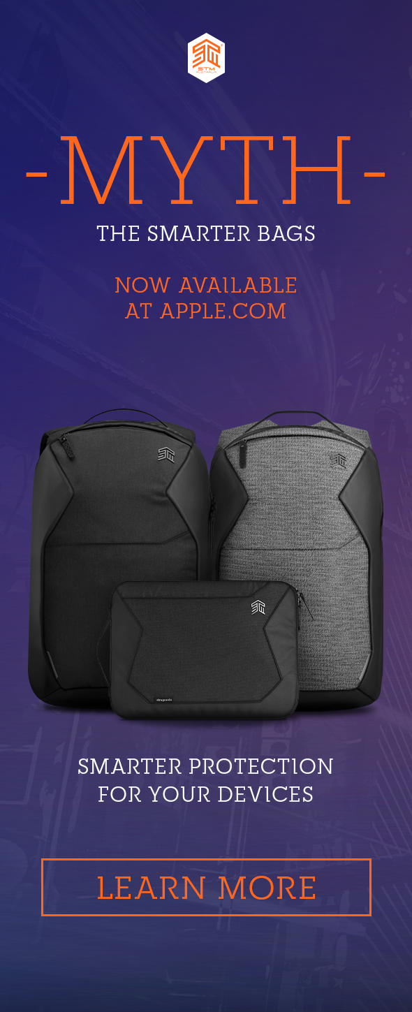 STM Goods: Myth Smarter Bags Now Available at Apple.com | Milled