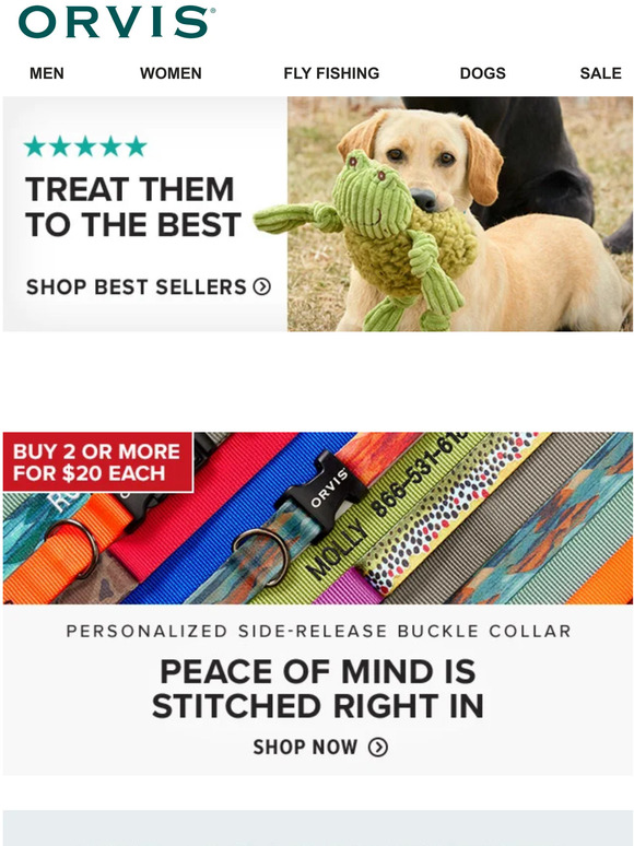 Orvis: Your best friend deserves a best seller | Milled