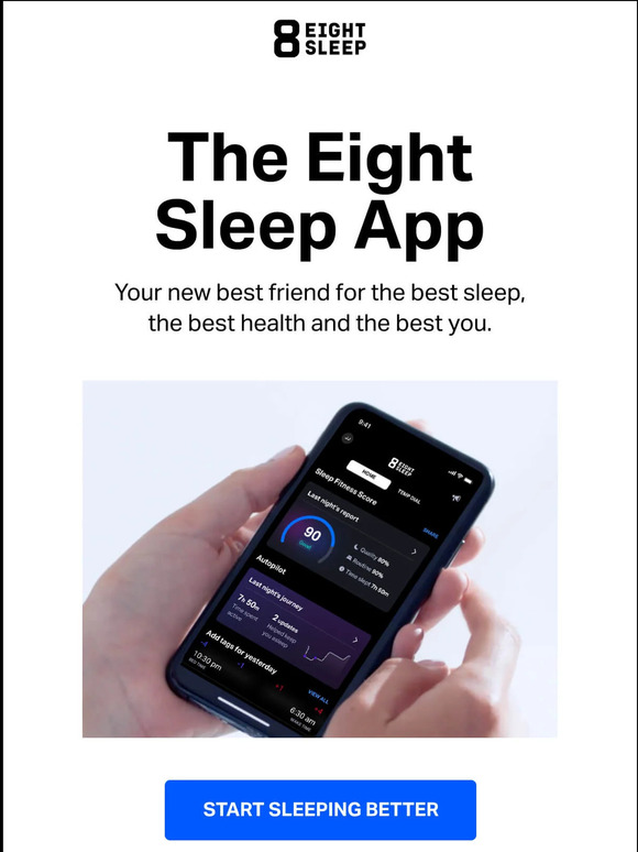 Eight Sleep: The #1 app to stick to your resolutions | Milled