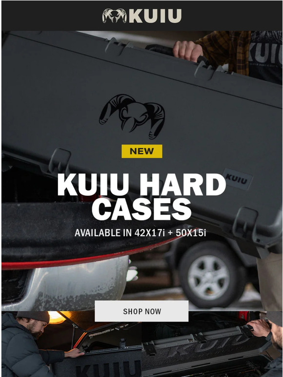 KUIU: All New Hard Cases for Bow or Rifle | Milled