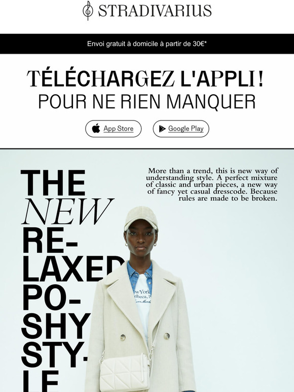 stradivarius fr: NEW IN | Le style relaxed poshy, c'est quoi ? | Milled