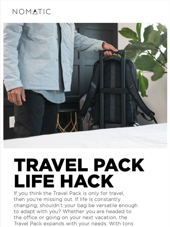 Nomatic: Travel Pack Versatility | TAFT Giveaway! 🏆 | Milled