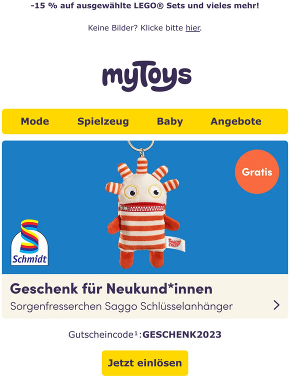 myToys.fr : tout l'univers de l'enfant: Sicher dir dein Geschenk 🤩 | Milled