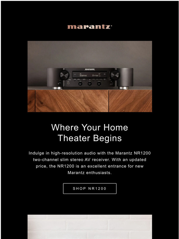 Marantz: Slimline AV Receivers at a New Price | Milled