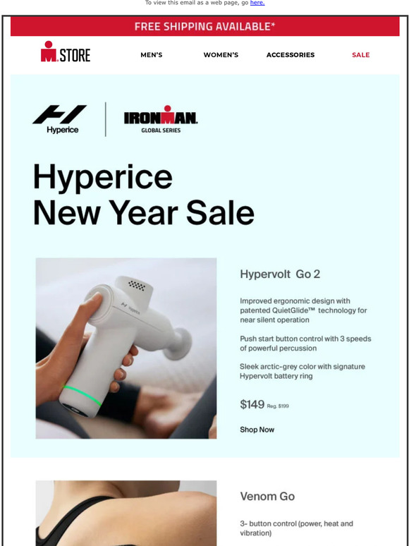 IRONMAN: 🏅HYPERICE NEW YEAR SALE | Milled