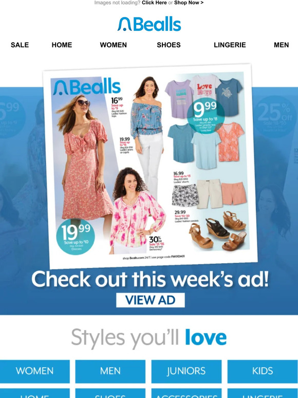Bealls Stores: Your new weekly ad is here! | Milled