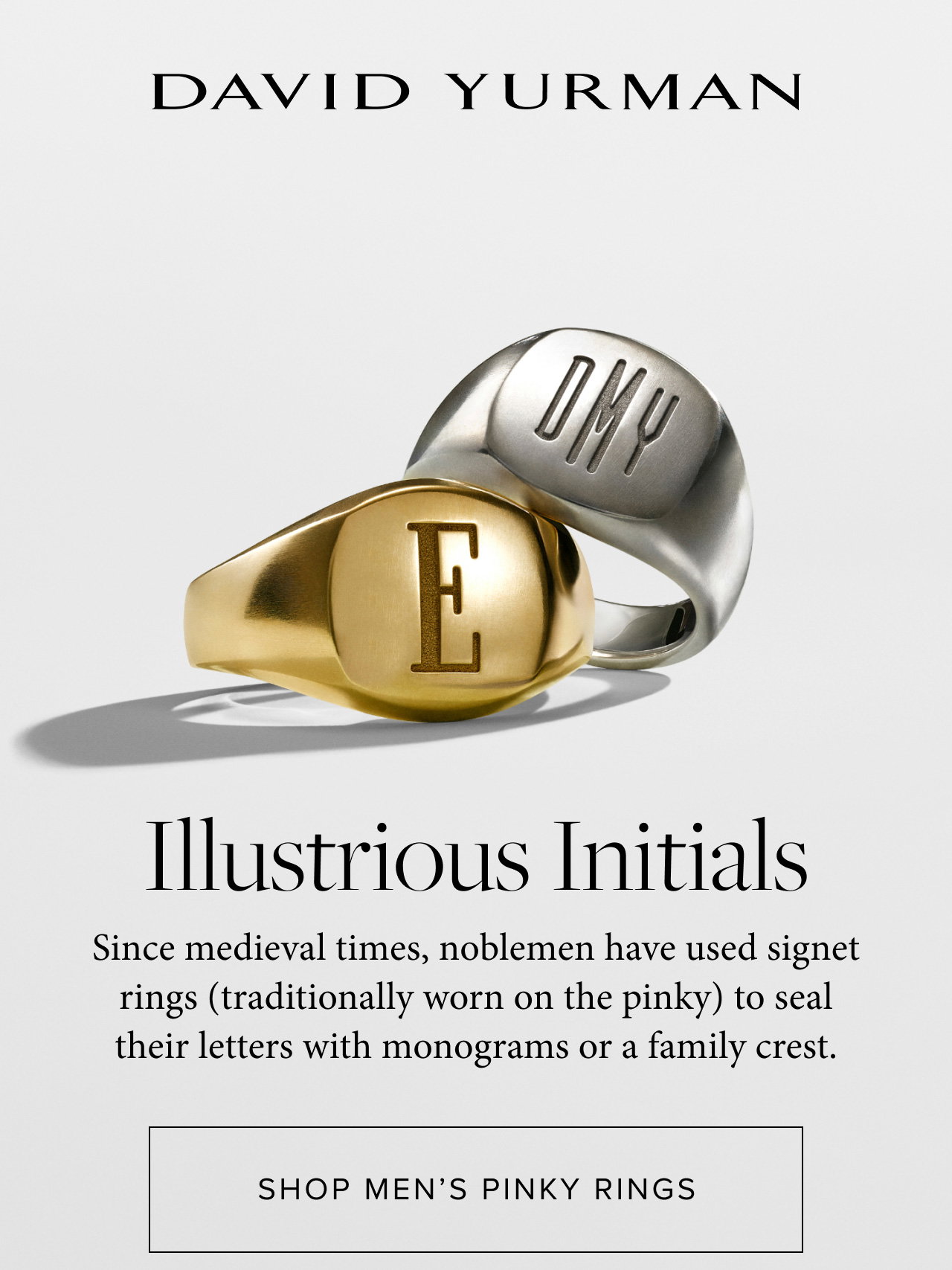 David Yurman: Spotlight: Pinky Rings | Milled