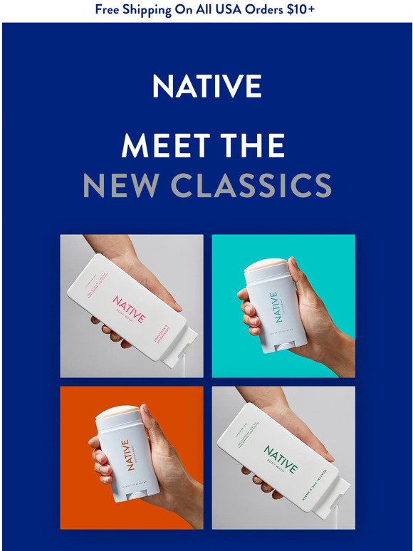 Native Deodorant: NEW Classic Scents to Obsess Over | Milled