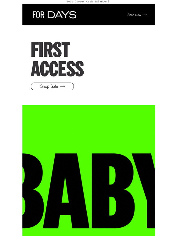 FOR DAYS: VIP ACCESS: 70% OFF | Milled