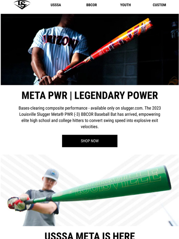 Wilson: JUST DROPPED: 2023 Meta PWR BBCOR | Milled