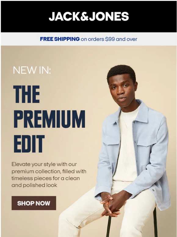 JACK & JONES: New premium launches inside 👀 | Milled