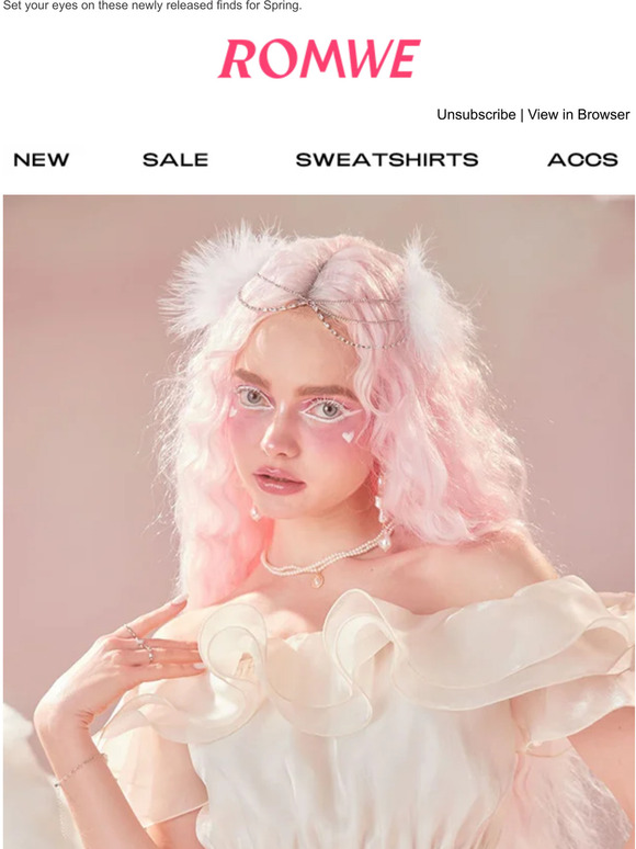 ROMWE: Prep your Spring wardrobe with our new drops. | Milled