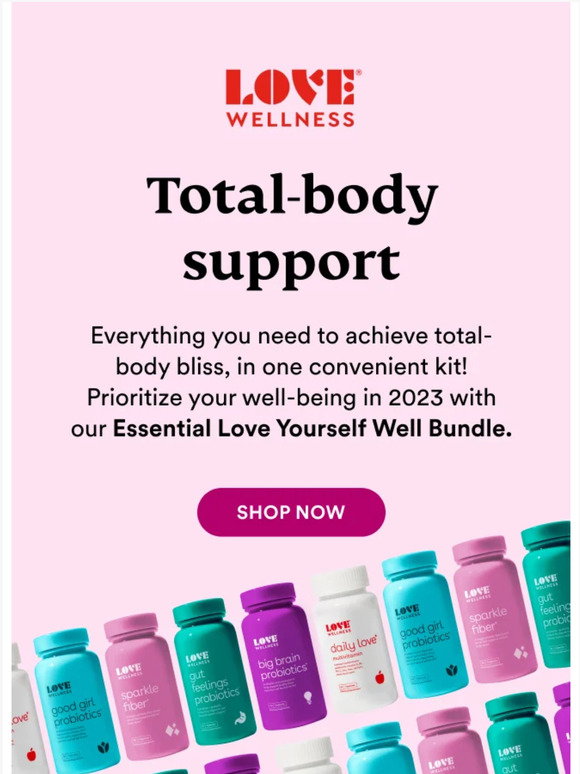 Love Wellness: Your all-in-one wellness kit | Milled