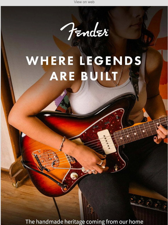 Fender UK: Made in Corona, California | Where Legends Are Built | Milled