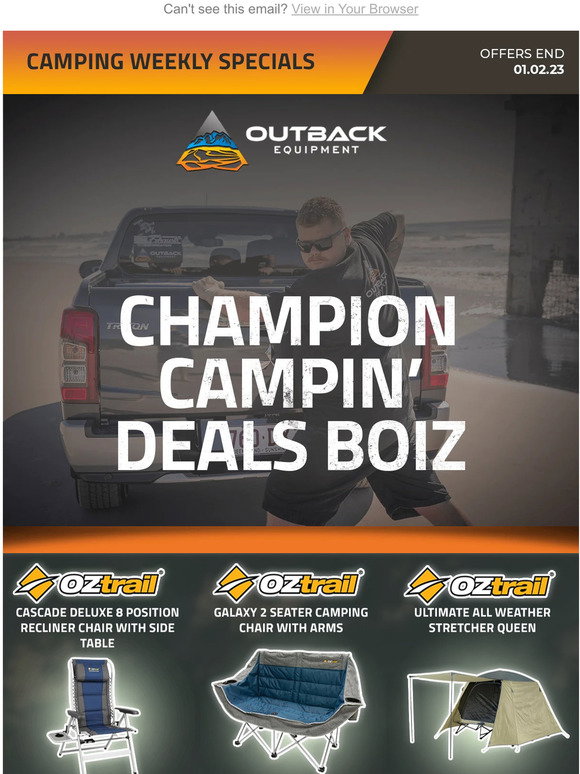 Outback Equipment: ⛺ Be Adventure Ready All Year Round! ⛺ | Milled