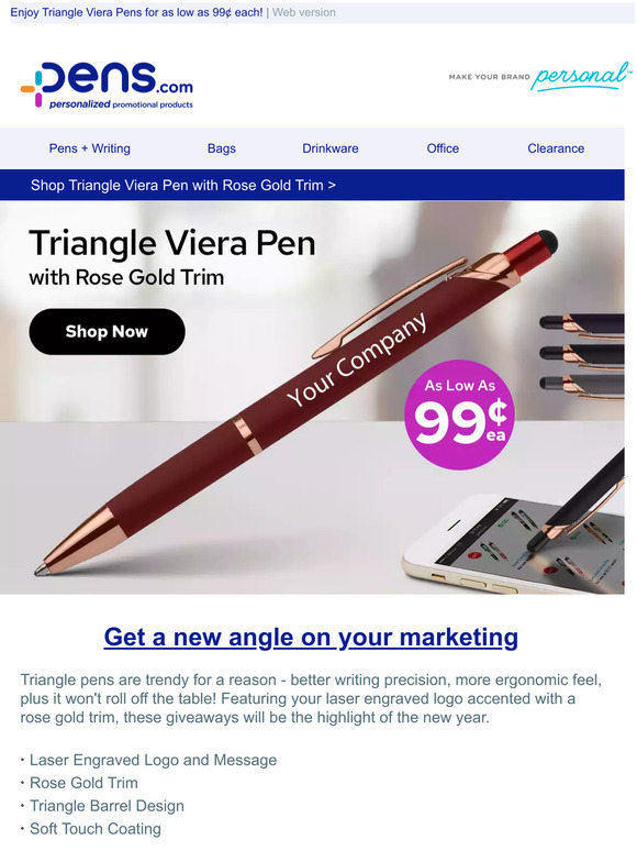 National Pen: Yep, we made a triangle pen. And it's...perfect? | Milled